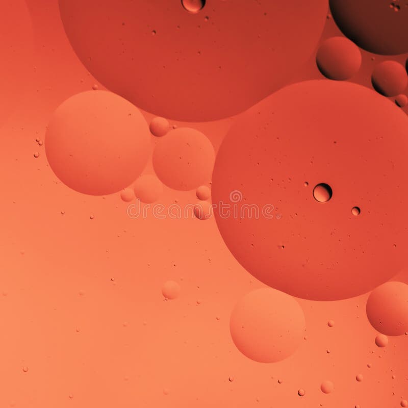 The Beauty of Abstract Oil Floating on the Water Surface with Colored ...