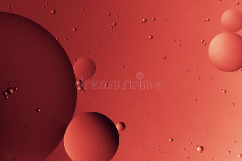 The Beauty of Abstract Oil Floating on the Water Surface with Colored ...