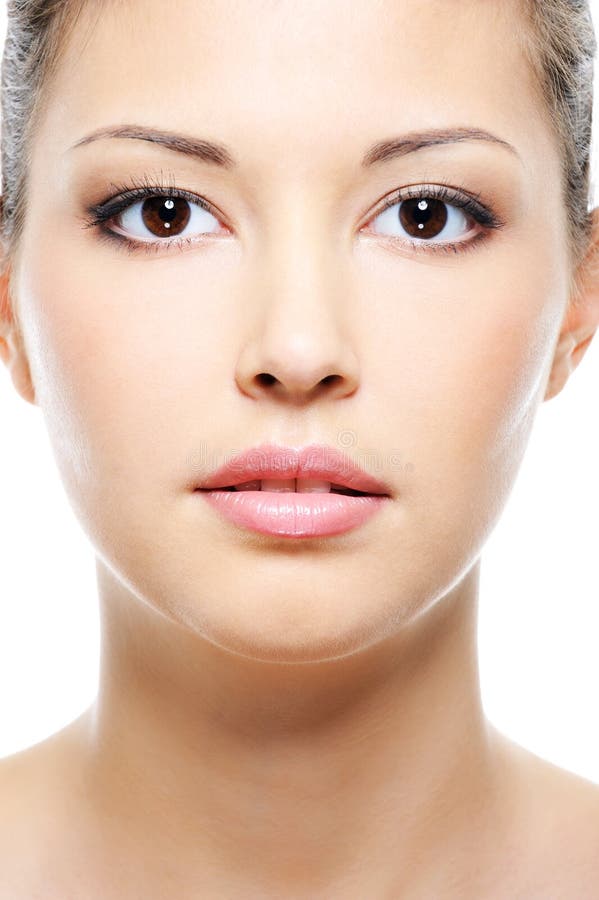 Beauty asian female face stock photo. Image of pretty - 11414784