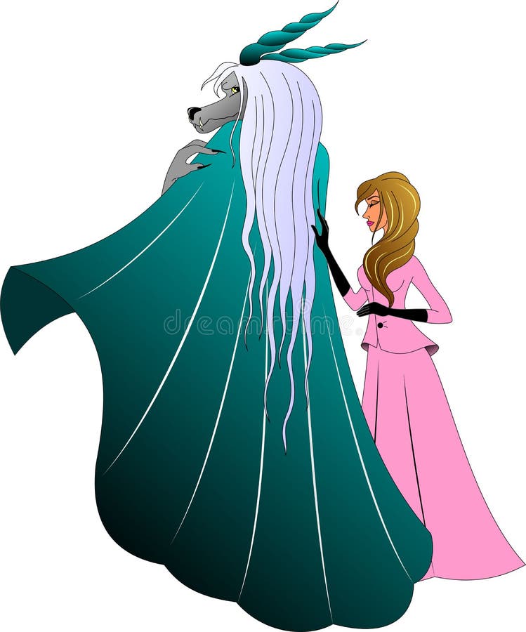 Beauty Beast Woman Stock Illustrations – 297 Beauty Beast Woman Stock ...