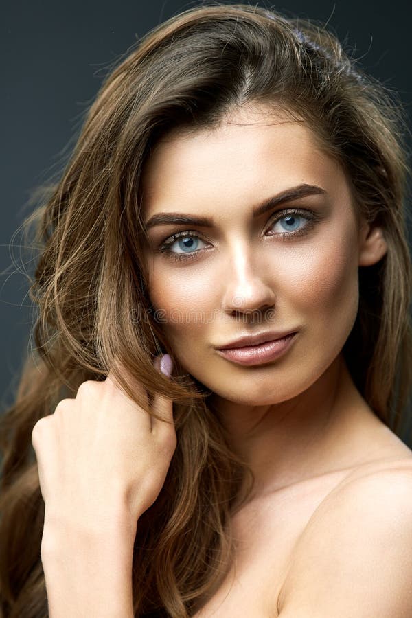 Beauty Close Up Studio Portrait Stock Image - Image of eyebrows ... Beauty Close Up Studio Portrait Stock Image - Image of eyebrows ...