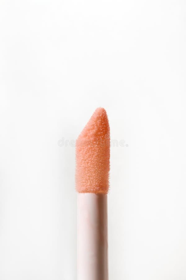 Applicator with Liquid Lipstick Stock Image - Image of paint, balm ...
