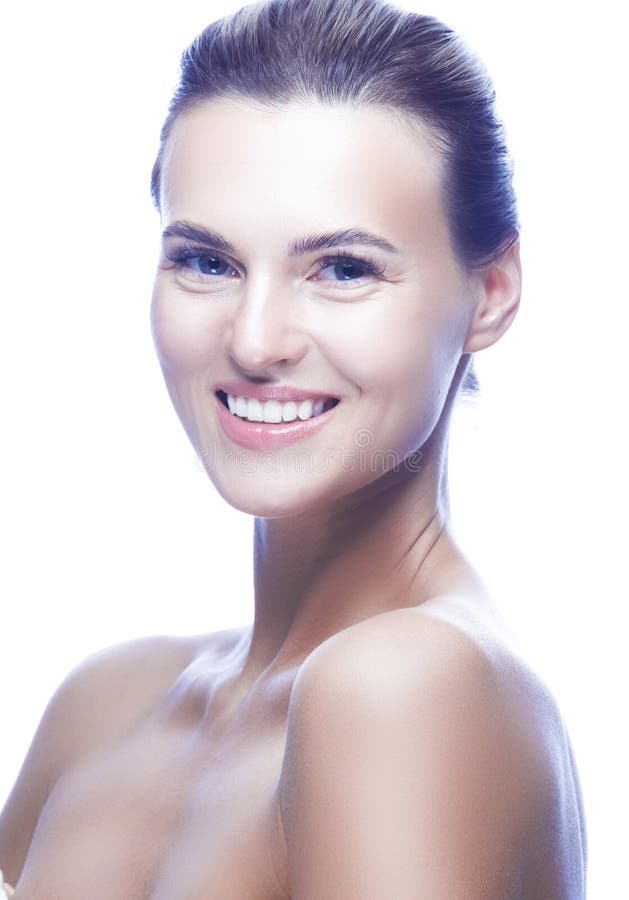 Beauty Concepts Gorgeous Young Caucasian Woman With Fresh And Clean