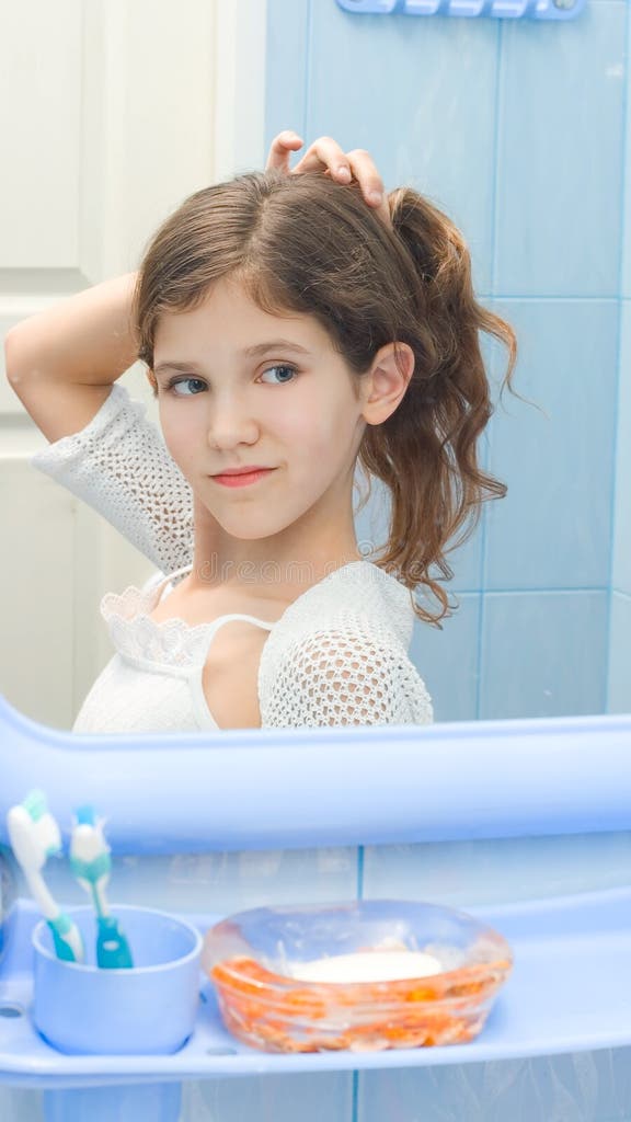 Beauty Conscious stock photo. Image of cute, admiration - 9073050