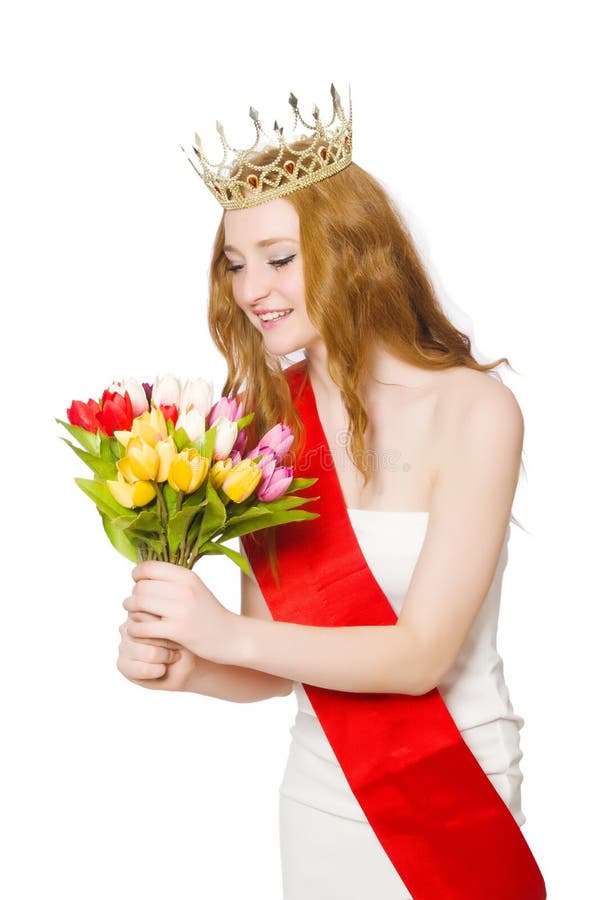 Beauty contest winner stock photo. Image of bright, beautiful - 40887320