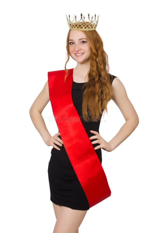 Beauty contest winner stock photo. Image of happy, elegant - 42204290