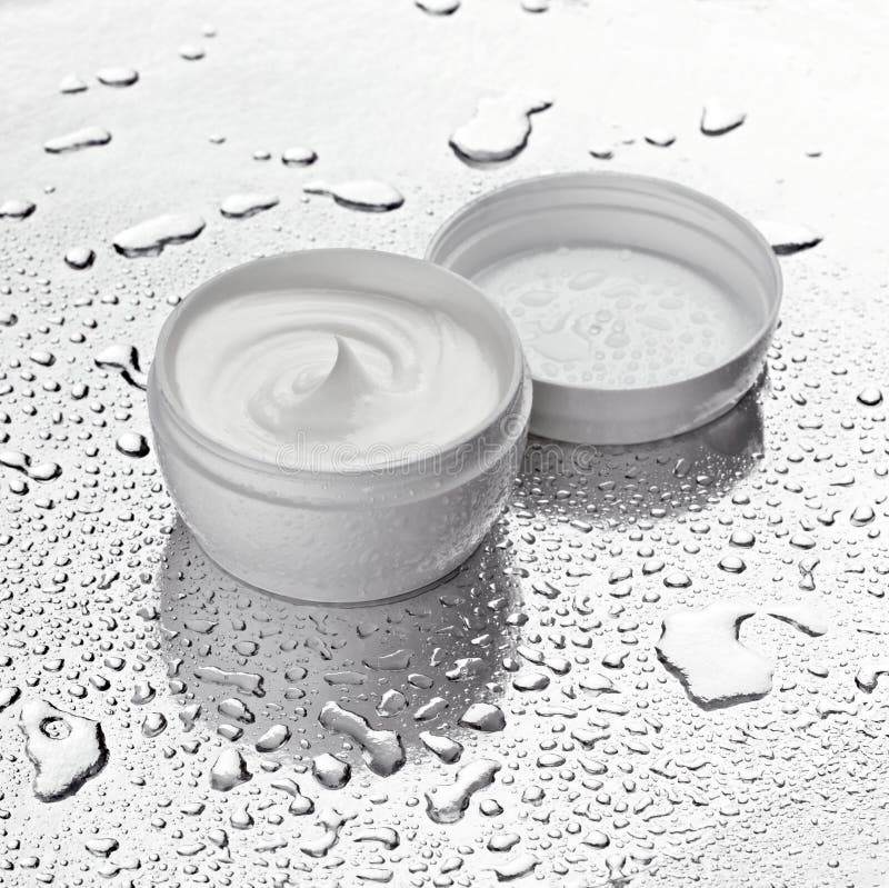Beauty cream container stock photo. Image of bathroom - 25497256