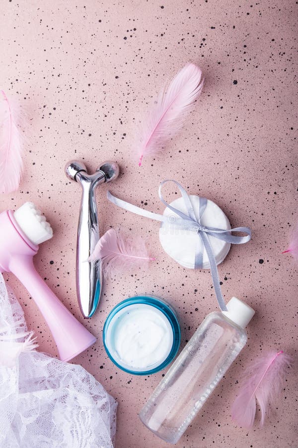Beauty Essentials Products Feminine Hygiene Soft Feathers Stock Photos - Free & Royalty-Free ...