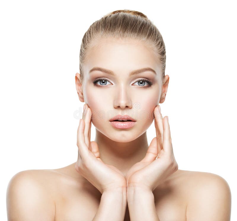 Beauty face stock photo. Image of face, isolated, portrait - 34330228