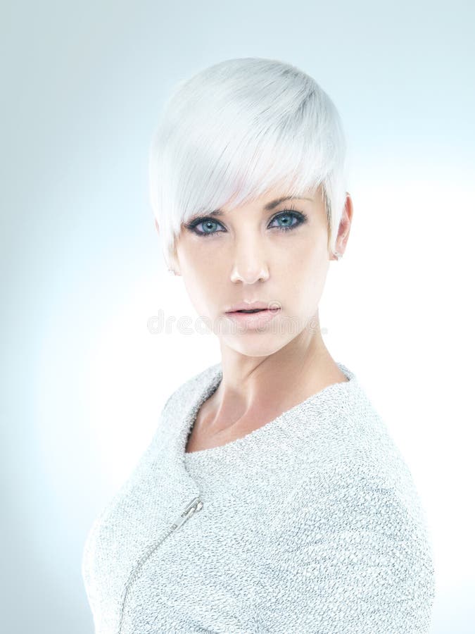 Beauty of the Future. Cropped Shot of a Beautiful Young Android. Stock ...