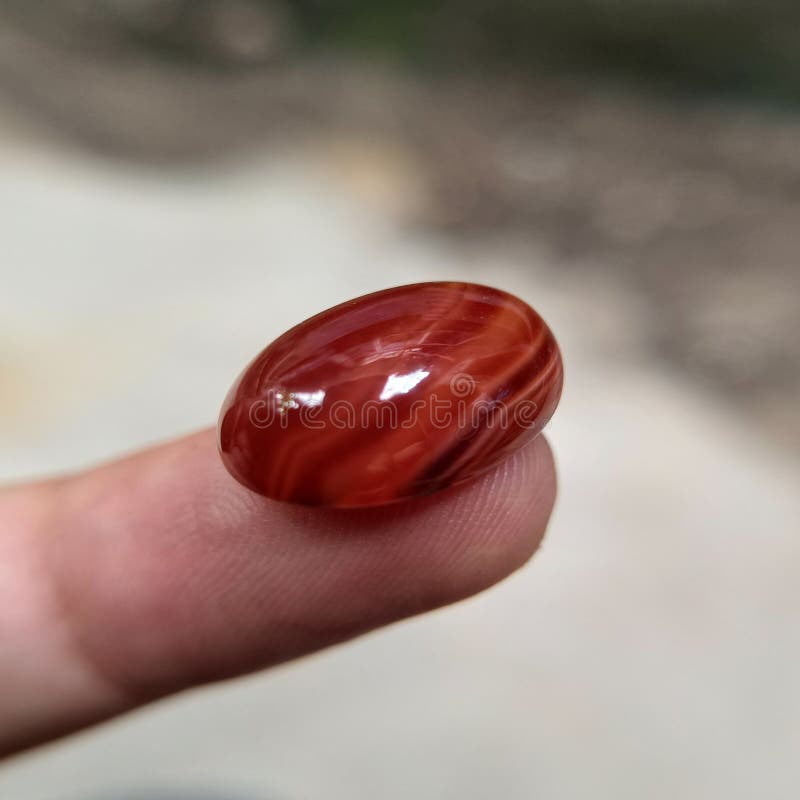 Natural Stone Rings, the Beauty of Gemstones, Stock Image - Image of ...
