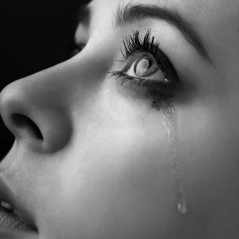 Beauty girl cry stock image. Image of lonely, hopeless - 47461579