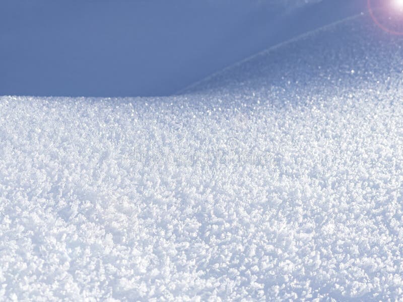 The Beauty of the Glitter Looking Snow Texture Stock Photo - Image of ...