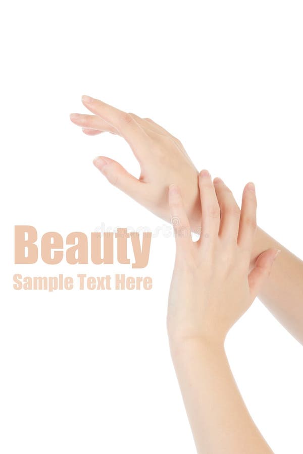 Beauty hands stock photo. Image of elegant, women, stem - 23323622