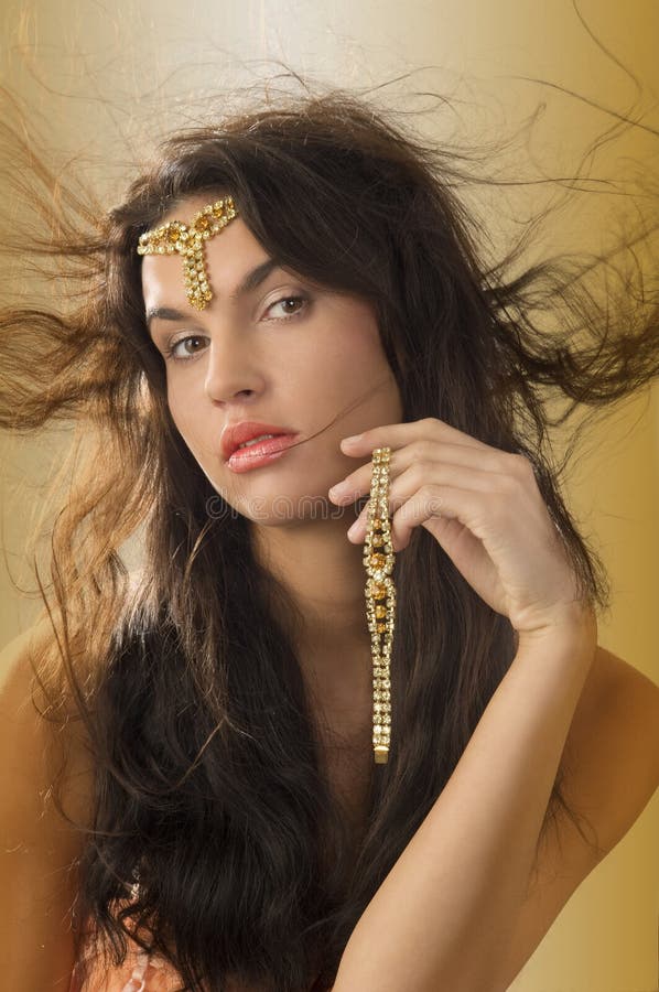 Beauty jewel stock photo. Image of caucasian, highlight - 7446242