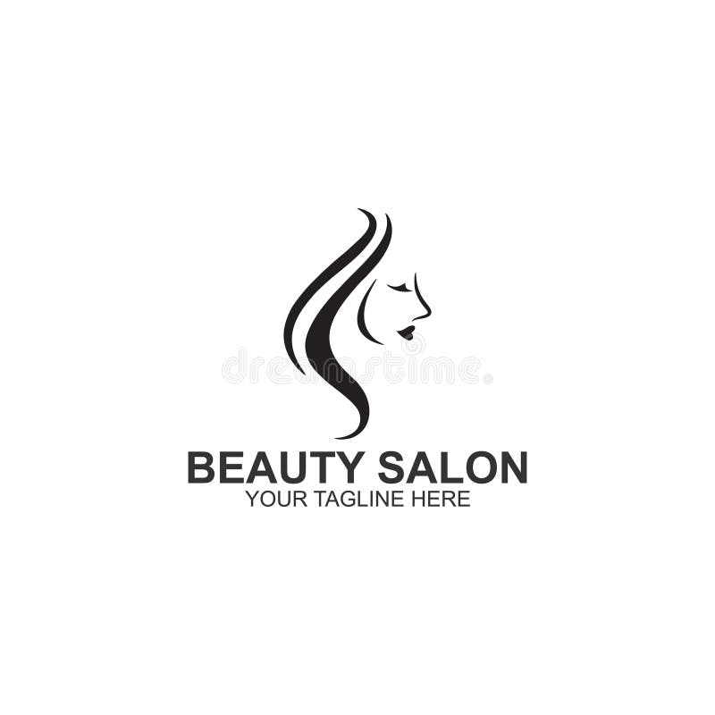 Beauty Logo Design for Salon or Hair Salon with Creative Illustration ...