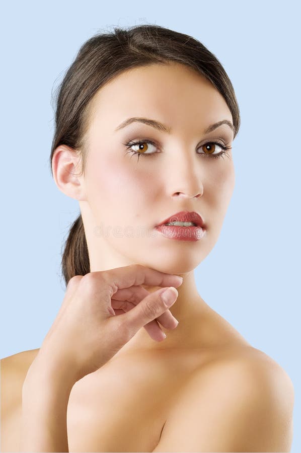 Beauty lose up stock photo. Image of looking, cosmetic - 8785442