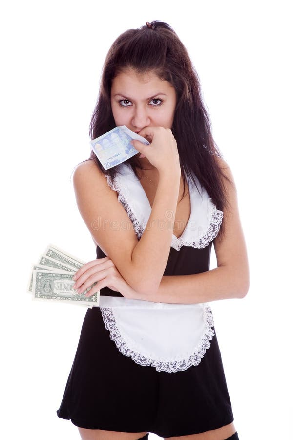 Beauty maid stock image. Image of people, parlourmaid - 11684087