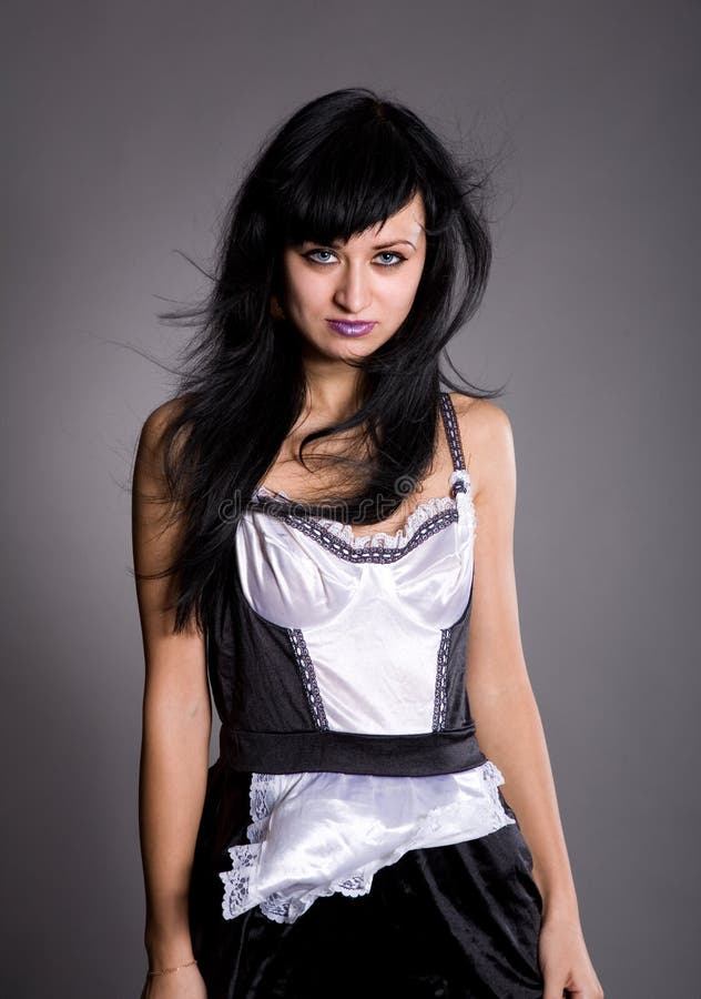 Beauty maid stock image. Image of human, lifestyle, chambermaid - 12943955