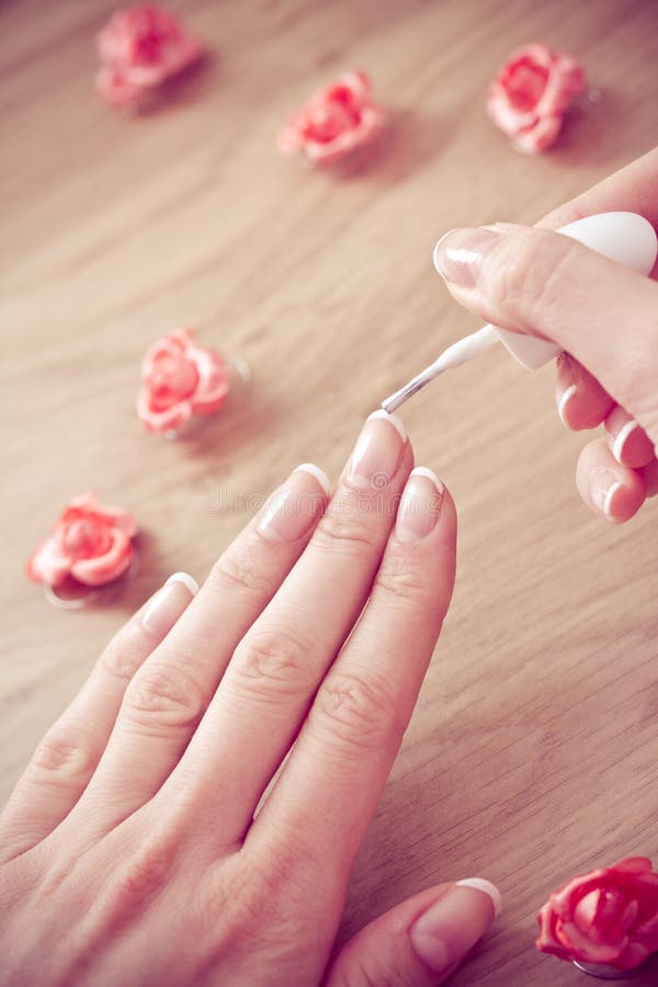 Beauty Manicure and Spa Relaxing Wellness Stock Photo - Image of ...