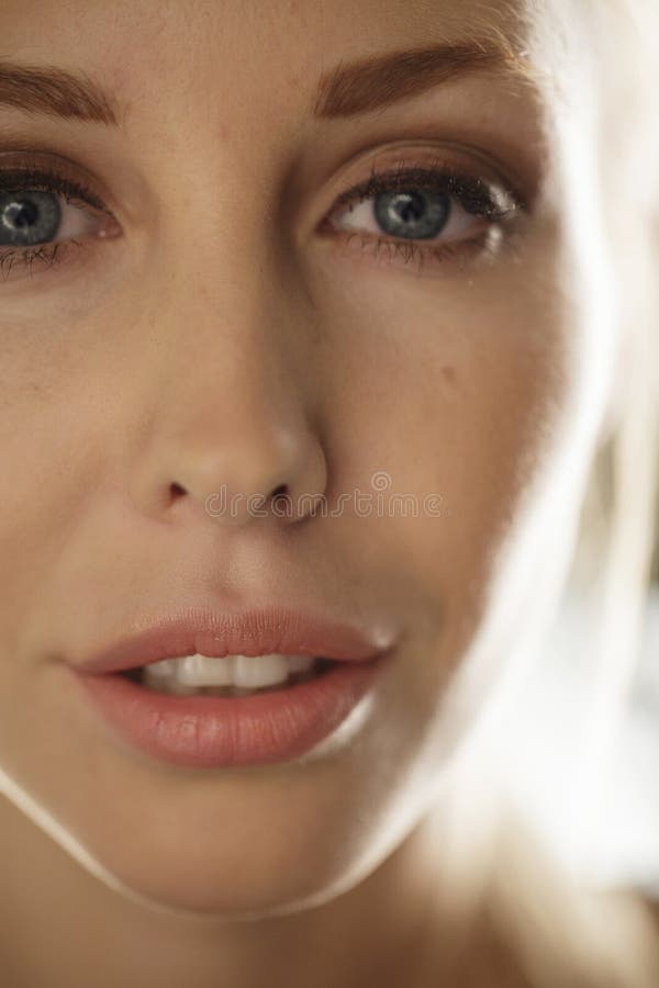 Beauty model face stock image. Image of attractive, people - 101783917