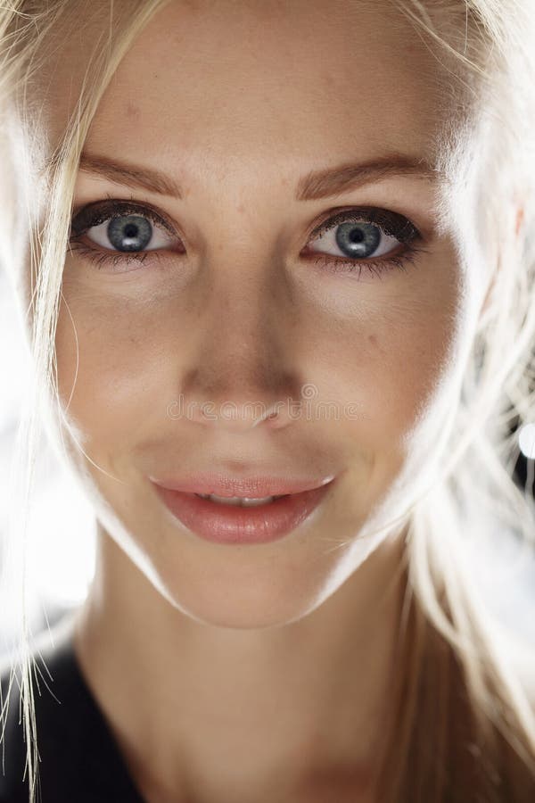 Beauty model face stock photo. Image of cosmetic, hair - 101784100