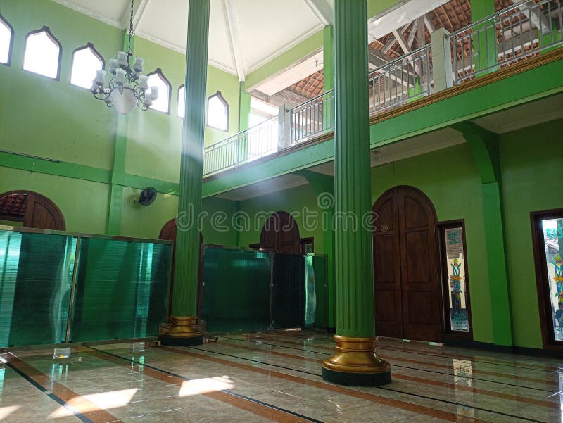 The Beauty of the Mosque in the Village of Central Java, Indonesia ...