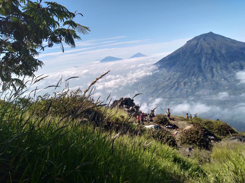 The Beauty of the Mountain in Java Stock Photo - Image of mountain ...