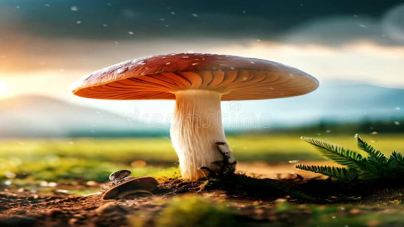 The Beauty of Mushrooms is in the Wild with the Reflection of Exotic ...