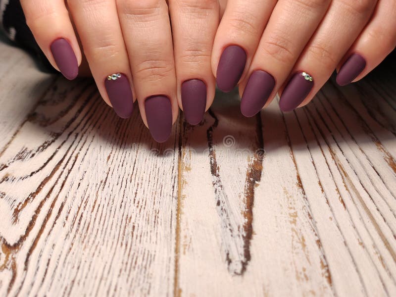 The Beauty of the Natural Nails. Perfect Clean Manicure Stock Image ...