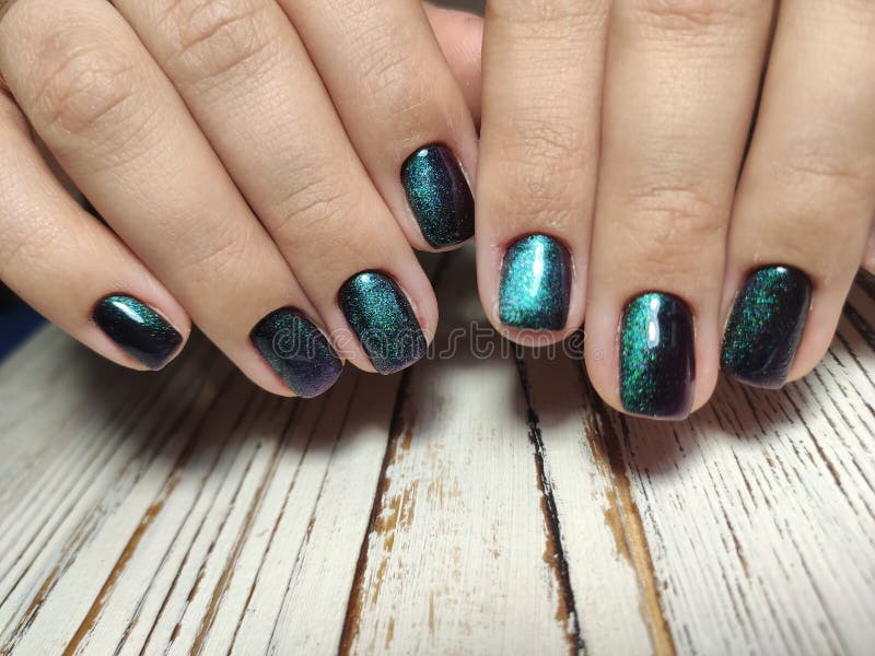 The Beauty of the Natural Nails. Perfect Clean Manicure Stock Image ...