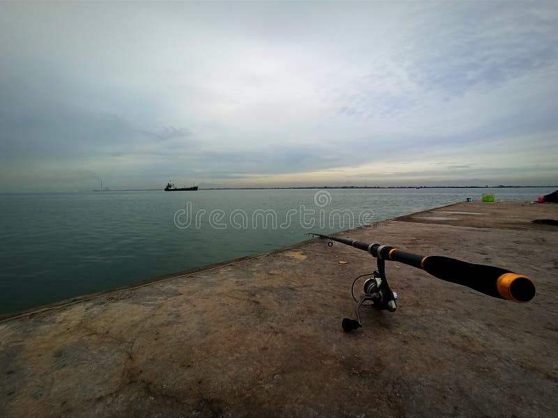 The Beauty of Nature while Fishing in the Java Sea Stock Photo - Image ...