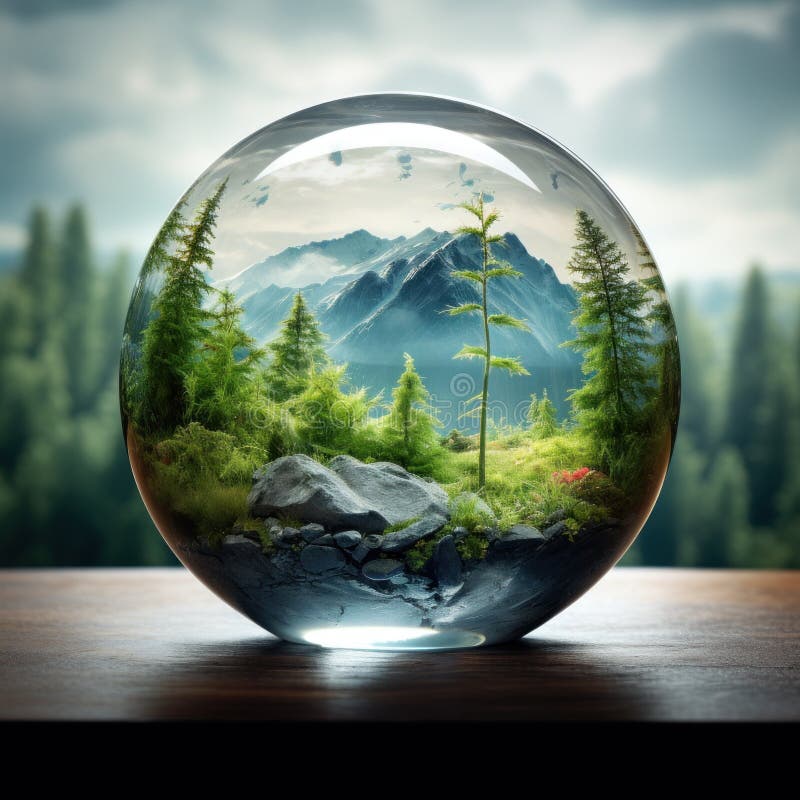 Beauty of Nature and the Importance of Preserving the Environment Stock ...