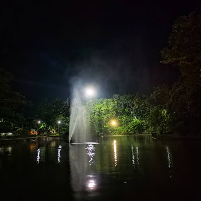 Refreshing Water Feels Incredible Stock Image - Image of trees ...