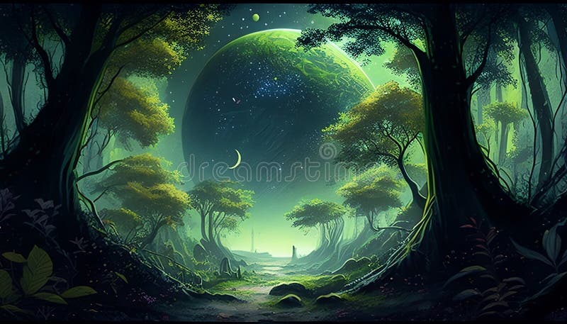 "the Beauty of Nature: Realistic Forests on an Earth-like Planet in ...
