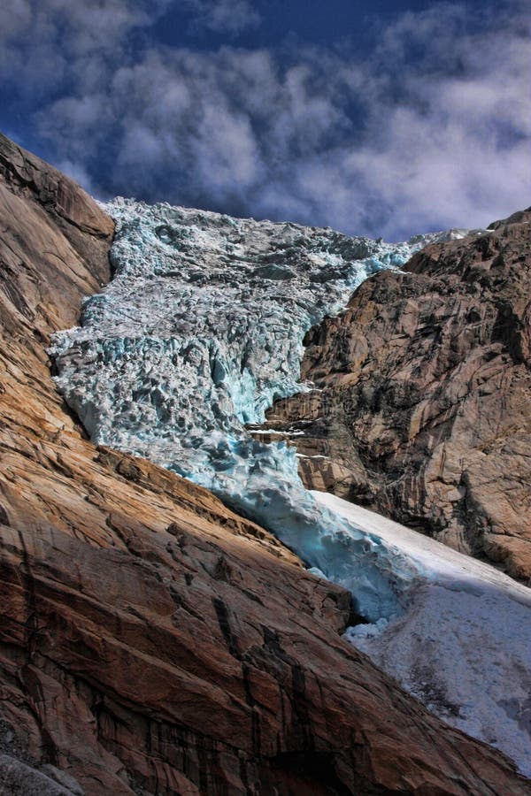 Beauty of the Norwegian Glacier Fields Stock Photo - Image of north ...