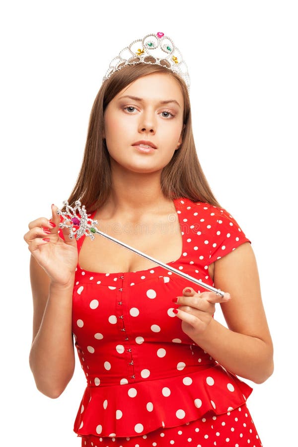 The pageant queen stock image. Image of beautiful, posing - 25110437