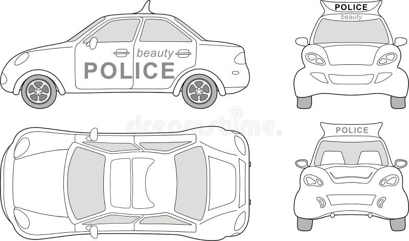 Police Car Top View Stock Illustrations – 397 Police Car Top View Stock ...