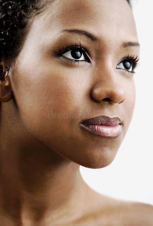 Beauty portrait stock image. Image of shot, dark, ethnic - 4395149