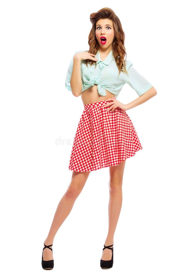 Beauty Portrait of Pinup Girl Stock Image - Image of beauty, isolated ... Beauty Portrait of Pinup Girl Stock Image - Image of beauty, isolated ...