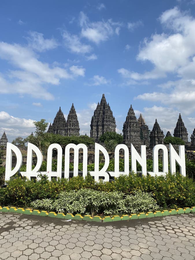 Beauty Prambanan Temple, Central Java Indonesia Stock Photo - Image of ...