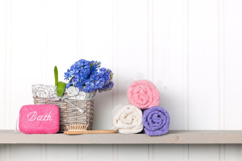 Beauty Products in Interior Stock Image - Image of hair, rolled: 108660419