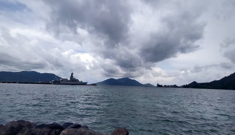 Beauty of Ranai Island stock photo. Image of island - 262035668