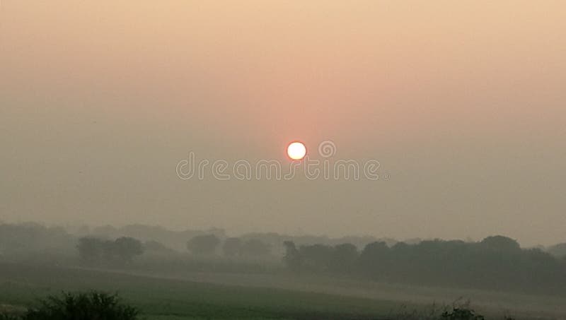 The Beauty of the Rising Sun Stock Image - Image of potrait, mountain ...