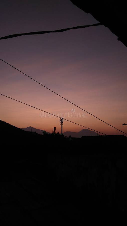 The Beauty of the Rising Sun Stock Image - Image of potrait, mountain ...