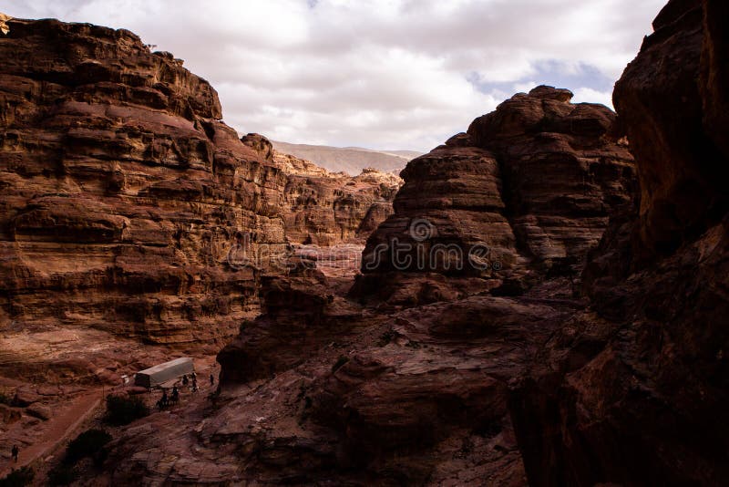 Beauty of Rocks and Ancient Architecture in Petra, Jordan. Ancient ... Beauty of Rocks and Ancient Architecture in Petra, Jordan. Ancient ...