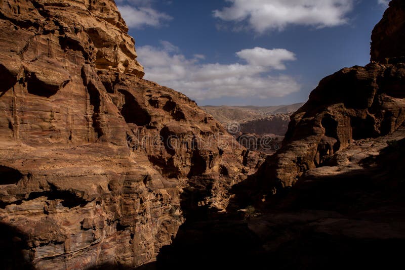 Beauty of Rocks and Ancient Architecture in Petra, Jordan. Ancient ... Beauty of Rocks and Ancient Architecture in Petra, Jordan. Ancient ...