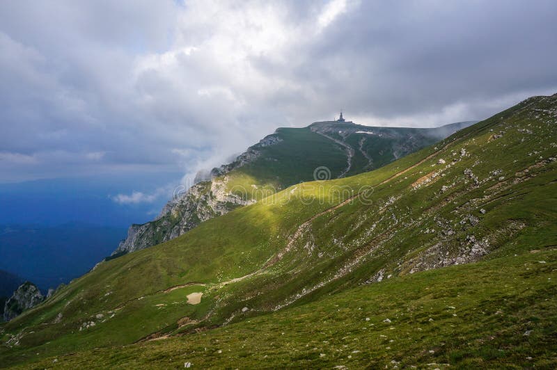 Beauty of Romanian Mountains, Dramatic Landscape Stock Image - Image of ...