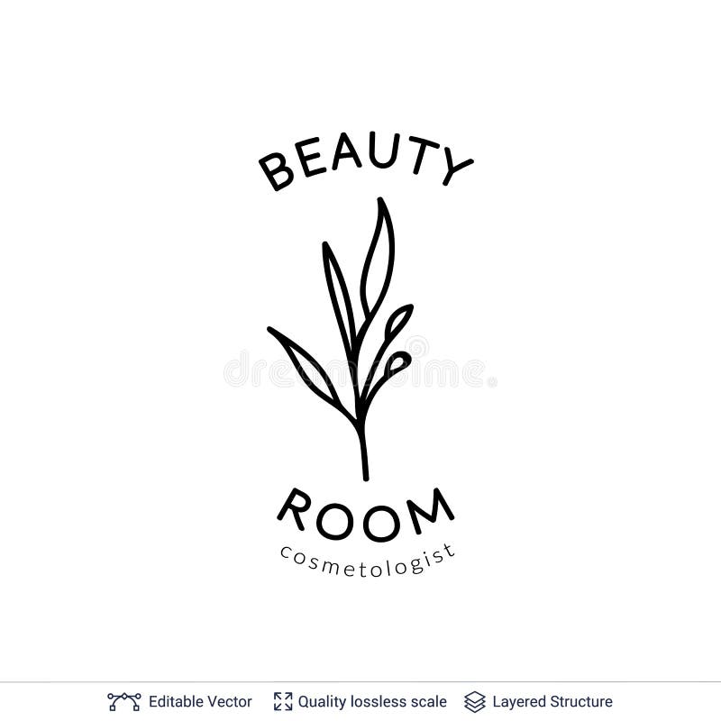 Cosmetologist Logo Stock Illustrations – 740 Cosmetologist Logo Stock ...