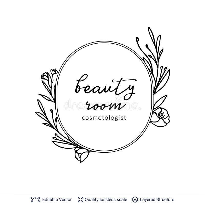 Cosmetologist Logo Stock Illustrations – 740 Cosmetologist Logo Stock ...